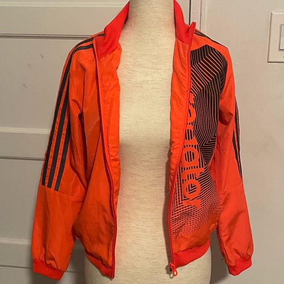 adidas | Jackets & Coats | Adidas Climate Predator Neon Orange ...